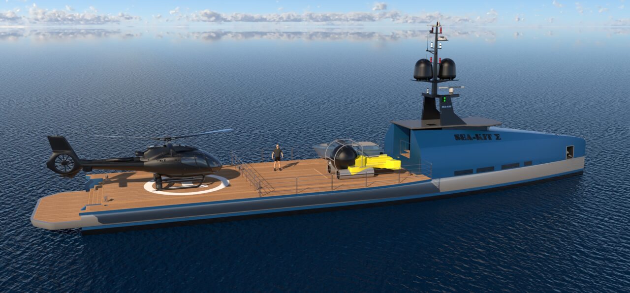 SUPERYACHT TECHNOLOGY NEWS : Un-crewed support vessel